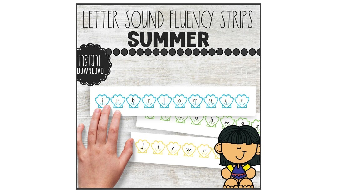 Summer Kindergarten Letter Sound Activity, Printable Penguin Fluency ...