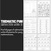 Printable Subtraction Worksheets Camping Theme Kindergarten Math ...