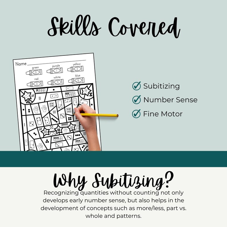 Printable Summer Holiday Color by Number 0-5 INSTANT DOWNLOAD ...