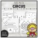 Printable Circus Math Worksheets INSTANT DOWNLOAD Preschool Counting ...