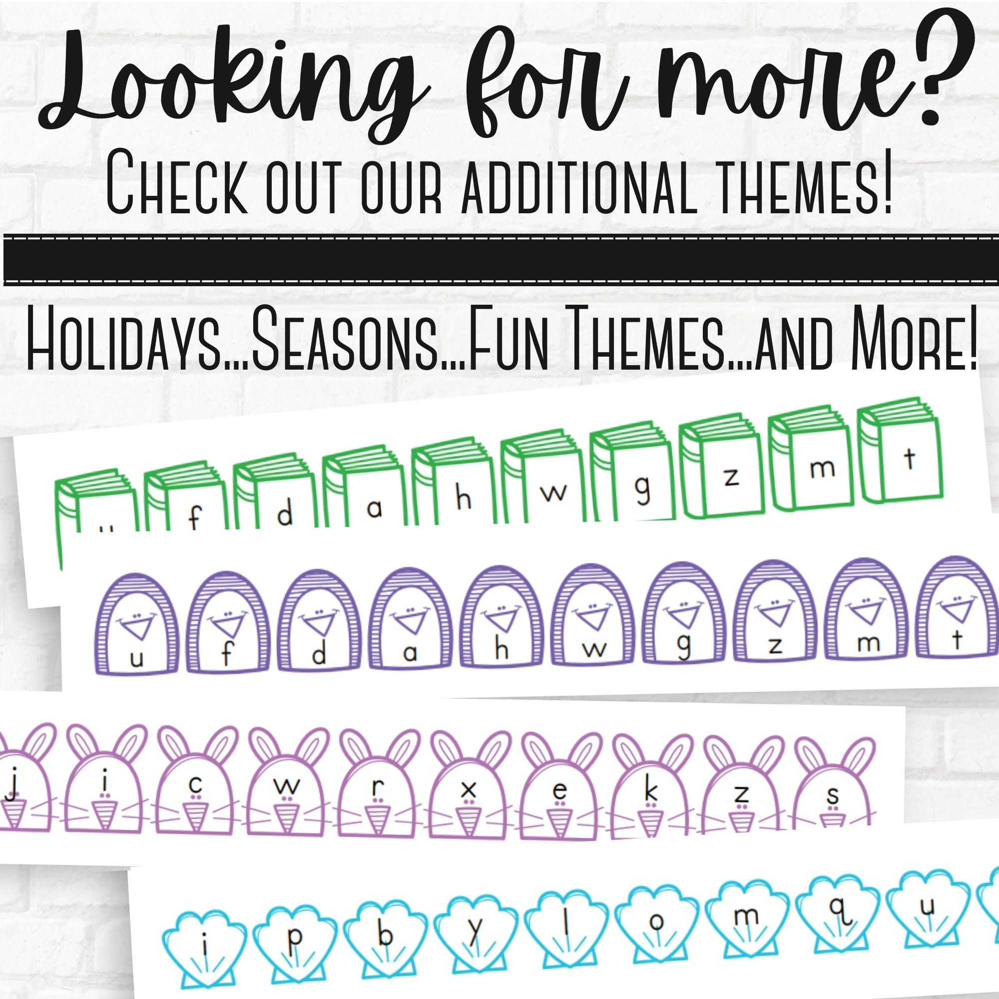 Kindergarten Letter Sounds Literacy Activity, INSTANT DOWNLOAD ...