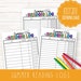 Summer Reading Bundle for Kids | INSTANT DOWNLOAD | Printable Coloring ...