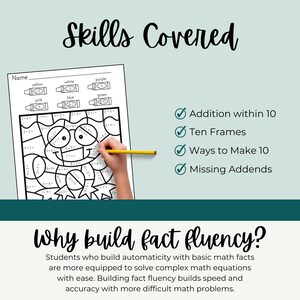 Math Activity Sheets Pets Theme INSTANT DOWNLOAD Kindergarten Printable ...