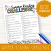 Summer Reading Bundle for Kids | INSTANT DOWNLOAD | Printable Coloring ...