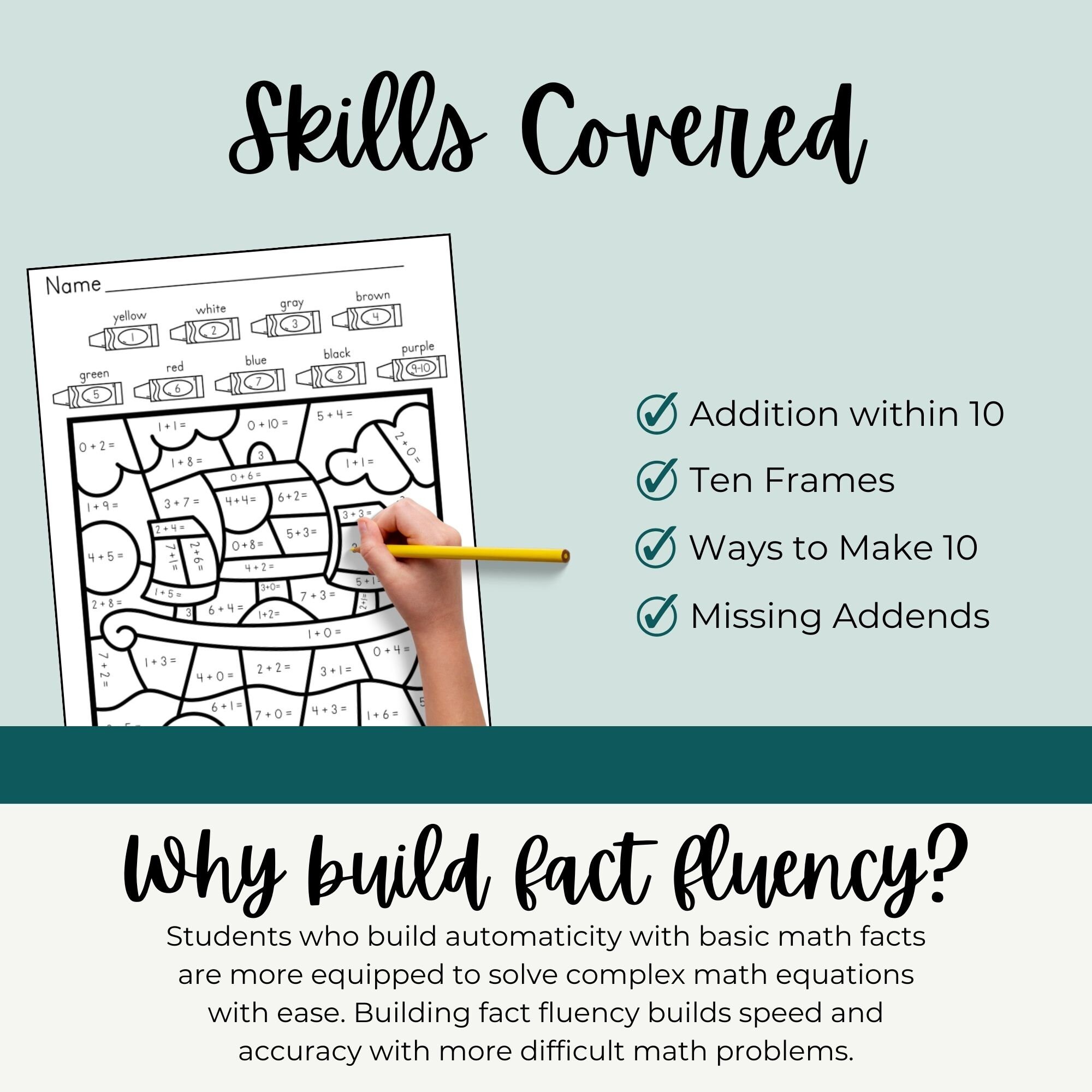 Math Activity Sheets Pirate Theme INSTANT DOWNLOAD Kindergarten ...