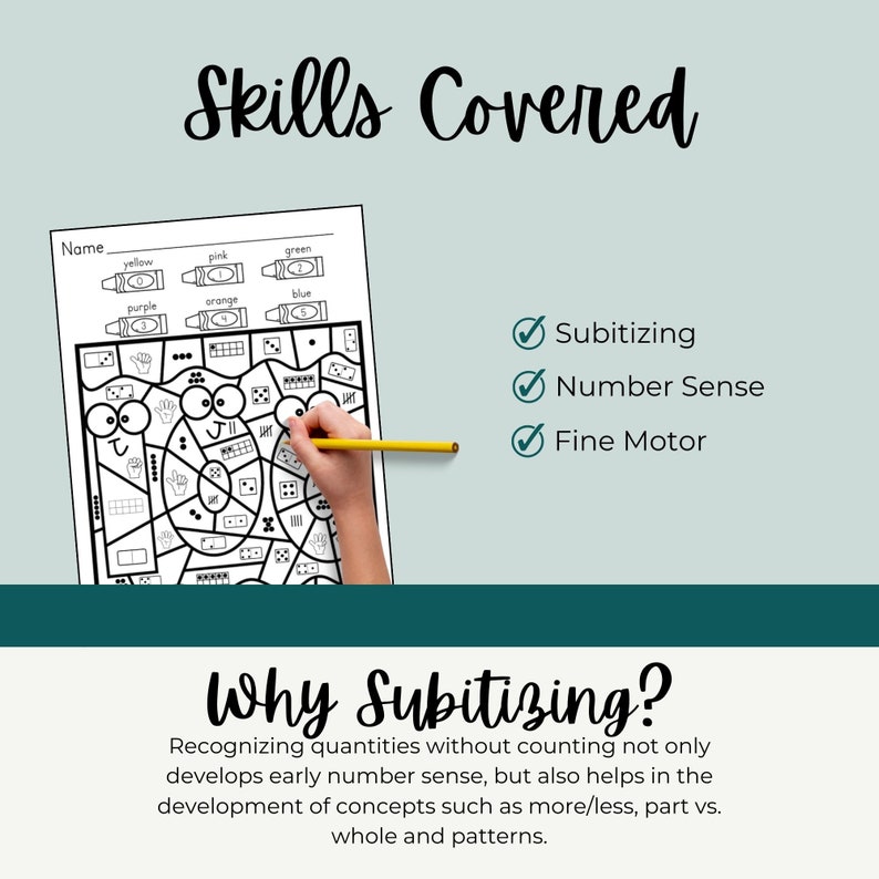 Printable Winter Holiday Color by Number 0-5 INSTANT DOWNLOAD ...