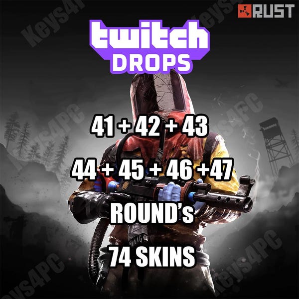 Rust Twitch Drops - Etsy