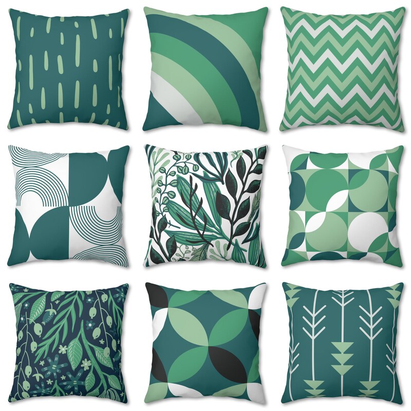 Geometric Pillows - Etsy