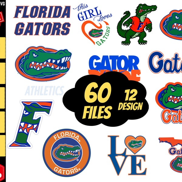 Florida Gators Svg - Etsy