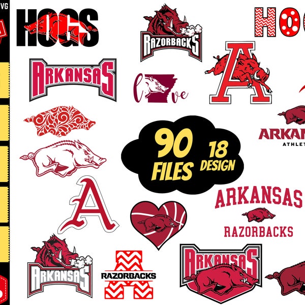 Razorbacks Svg - Etsy