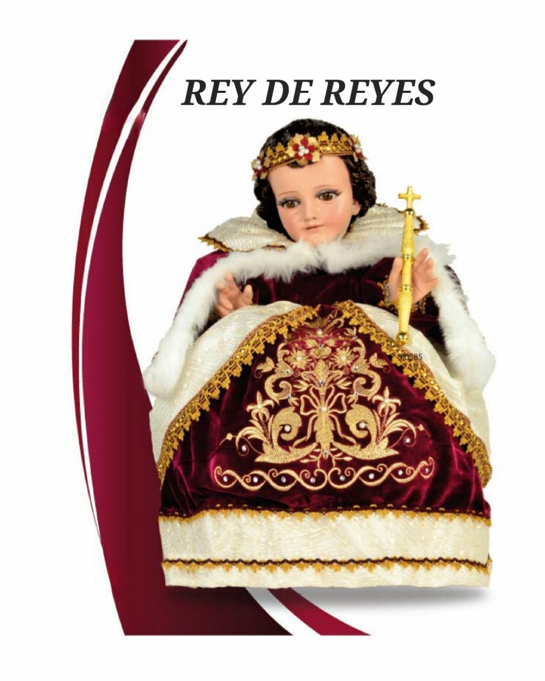 Trajecito Lujo Rey De Reyes , Niño Dios Con Accesorios Incluidos/baby ...