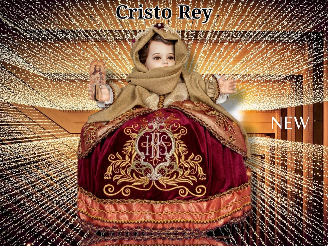 NEW Trajecito Lujo Cristo Rey Con Accesorios Incluidos/baby Jesus ...