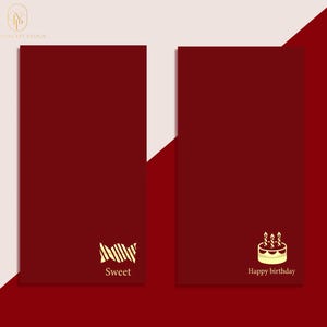 Custom Red Envelopes: Personalized Lucky Money Packet, Wedding ...