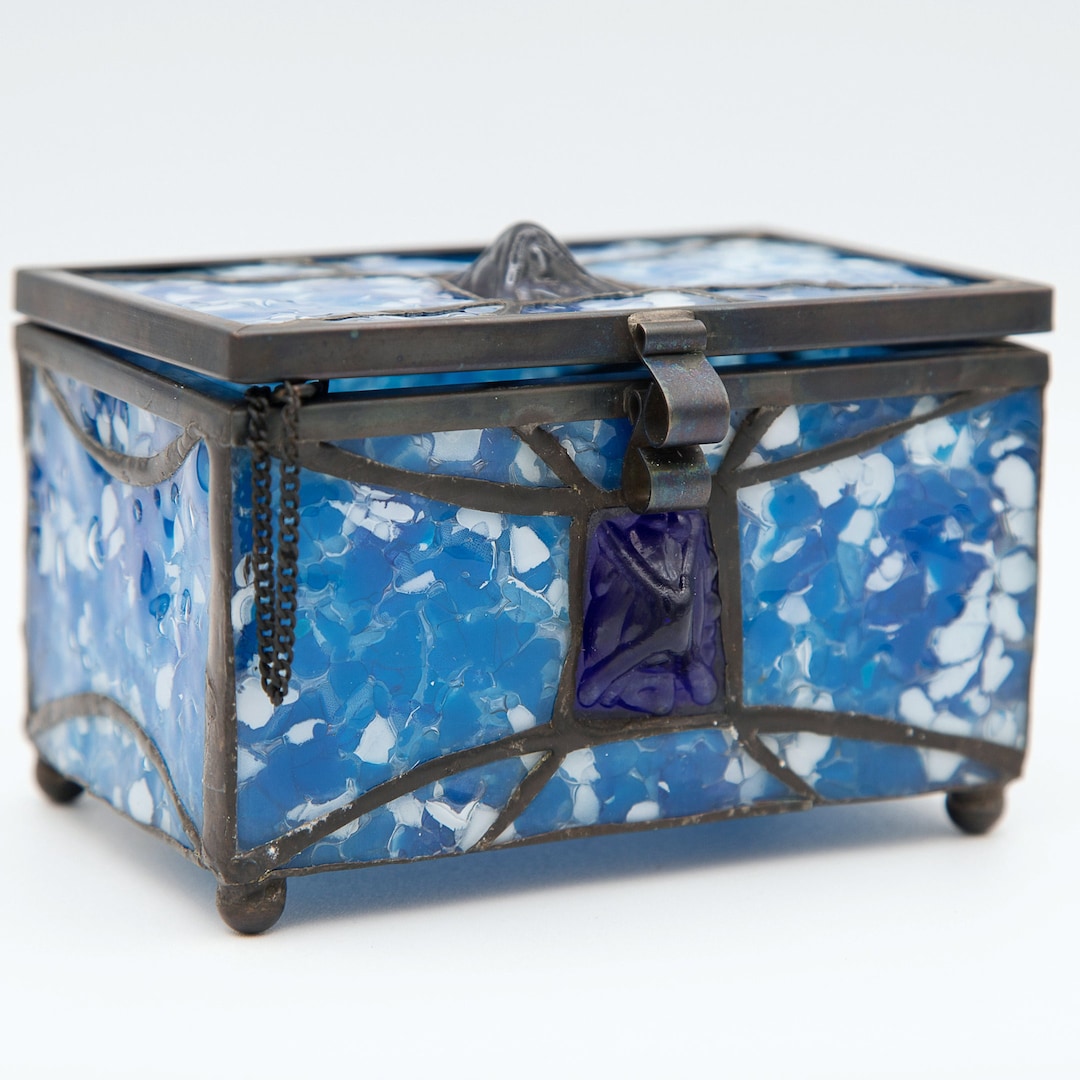Eternal Sapphire Small/keepsake Chest for Ashes - From Our Stained ...