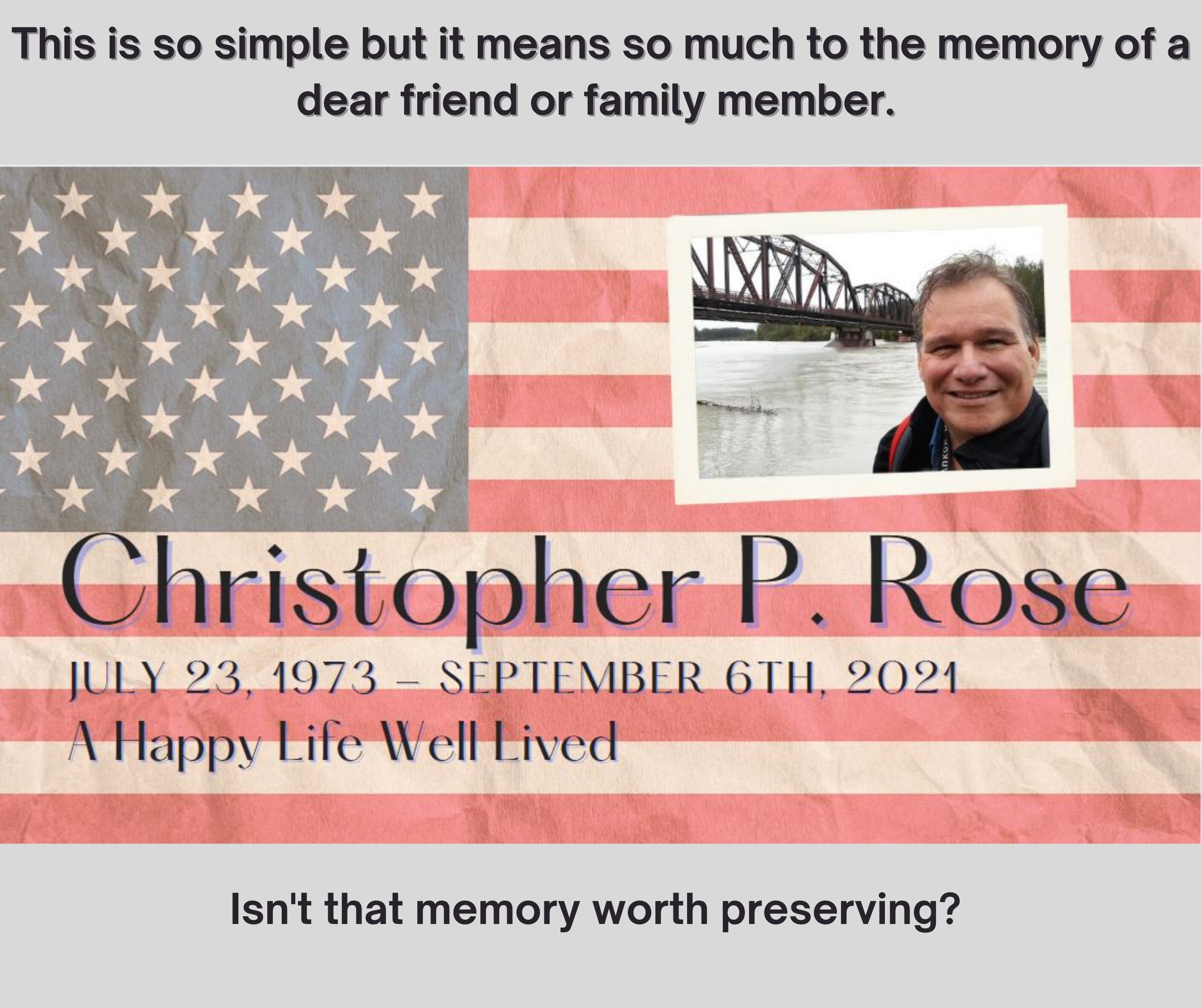 Simple Edit Memorial Video Template Download and Edit on - Etsy