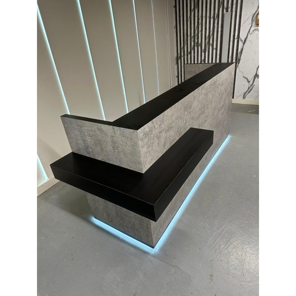 Industrial Reception Desk - Etsy