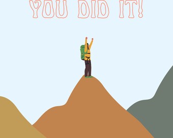 Congrats Climbing, Greeting Card, Rock Climbing, Mountain Climbing ...
