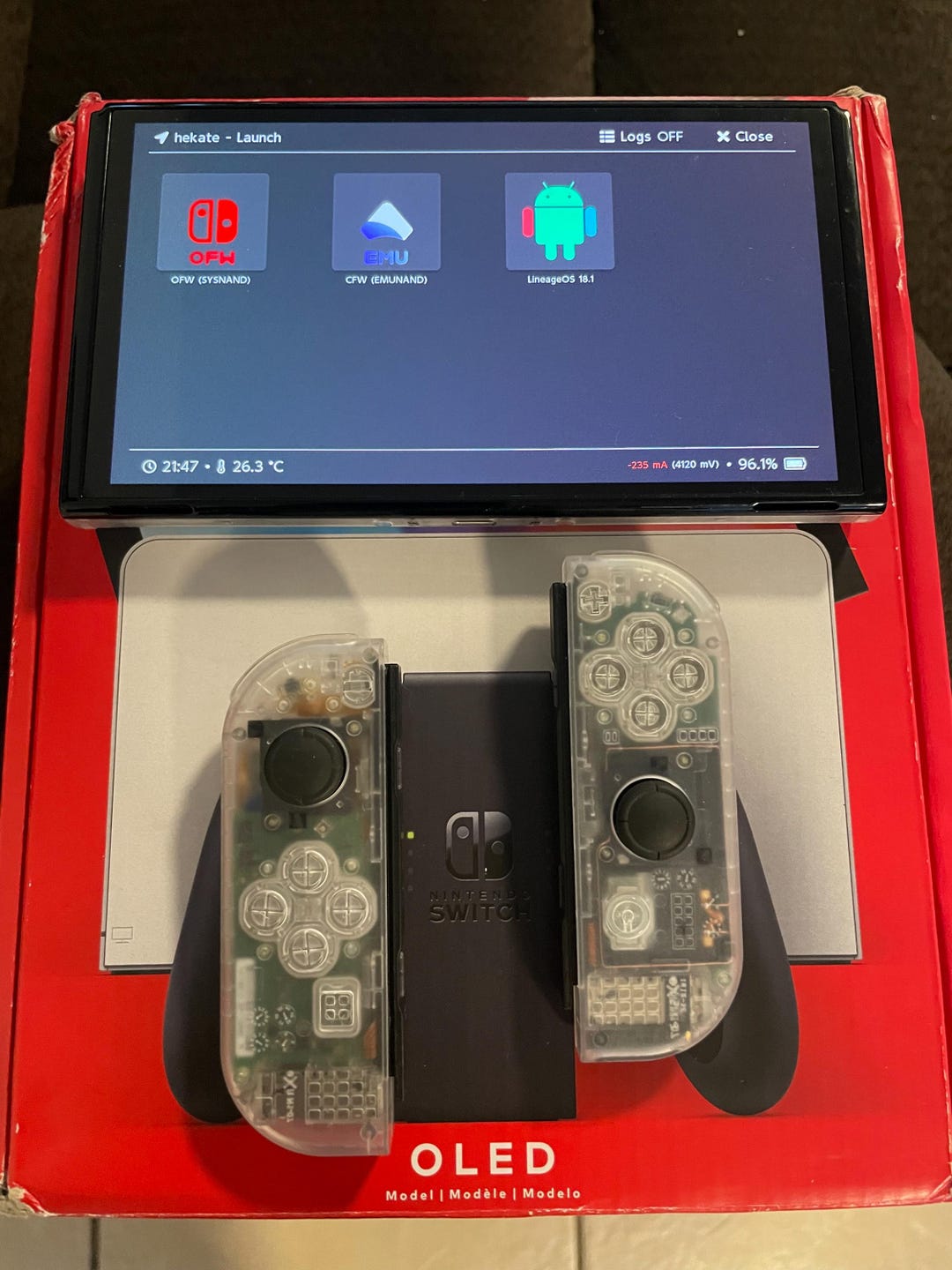 Nintendo Switch Oled Modded 1tb Atmosphere,android,ofw - Etsy