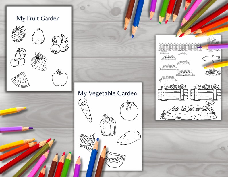Kids’ Downloadable Garden Activity Pack - Etsy