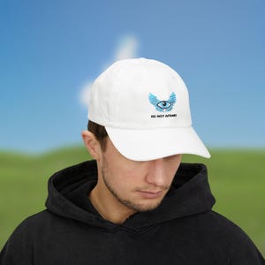 Biblically Accurate Angel Embroidered Dad Hat, Dreamcore/weirdcore Cap ...