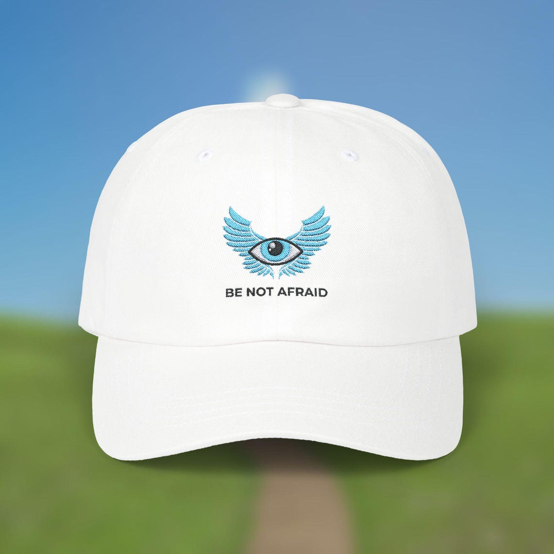 Biblically Accurate Angel Embroidered Dad Hat, Dreamcore/weirdcore Cap ...