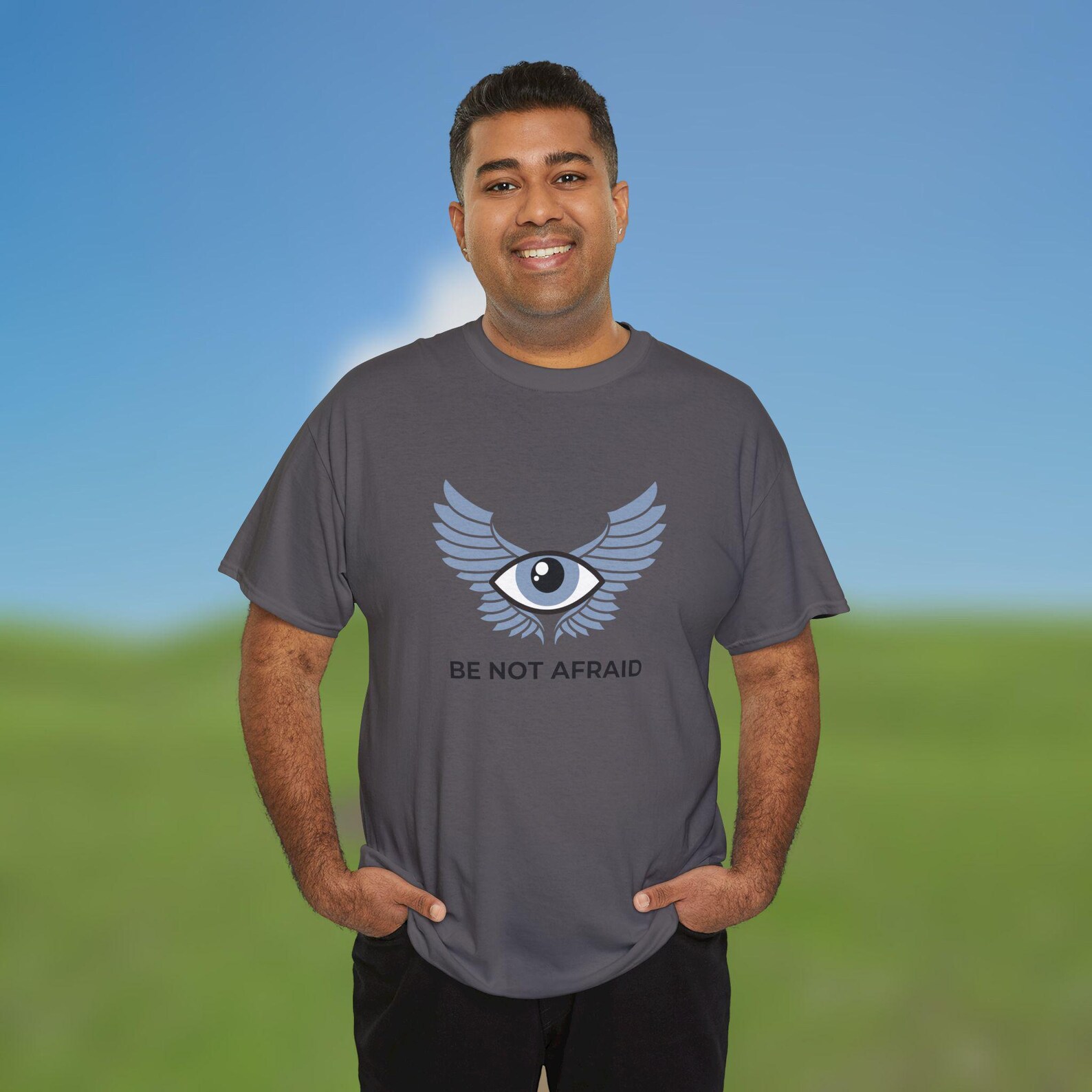 Biblically Accurate Angel T-shirt, Be Not Afraid, Dreamcore/weirdcore ...