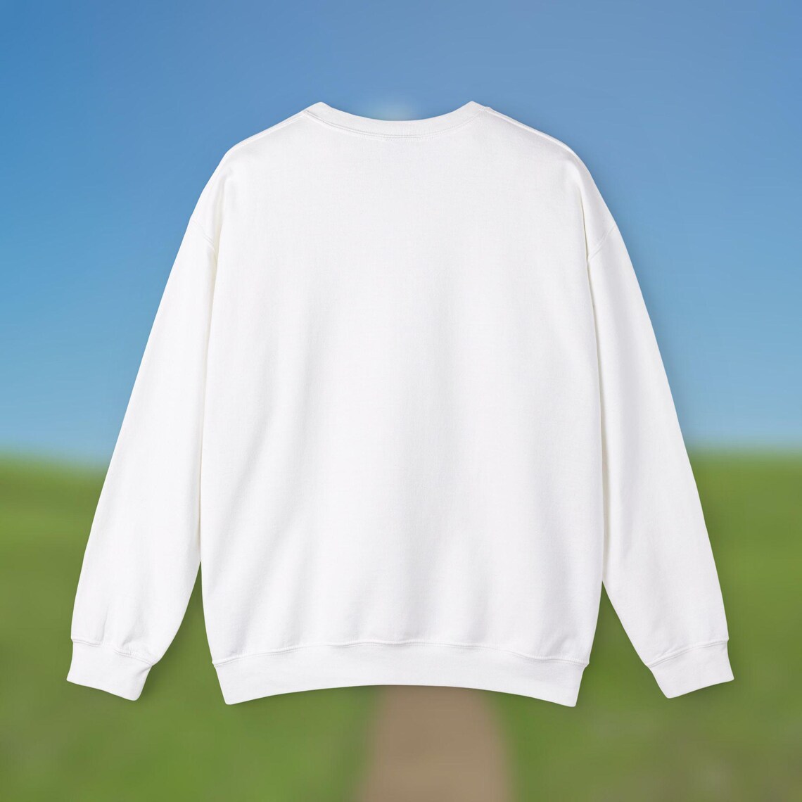 Biblically Accurate Angel Embroidered Sweatshirt, Be Not Afraid ...