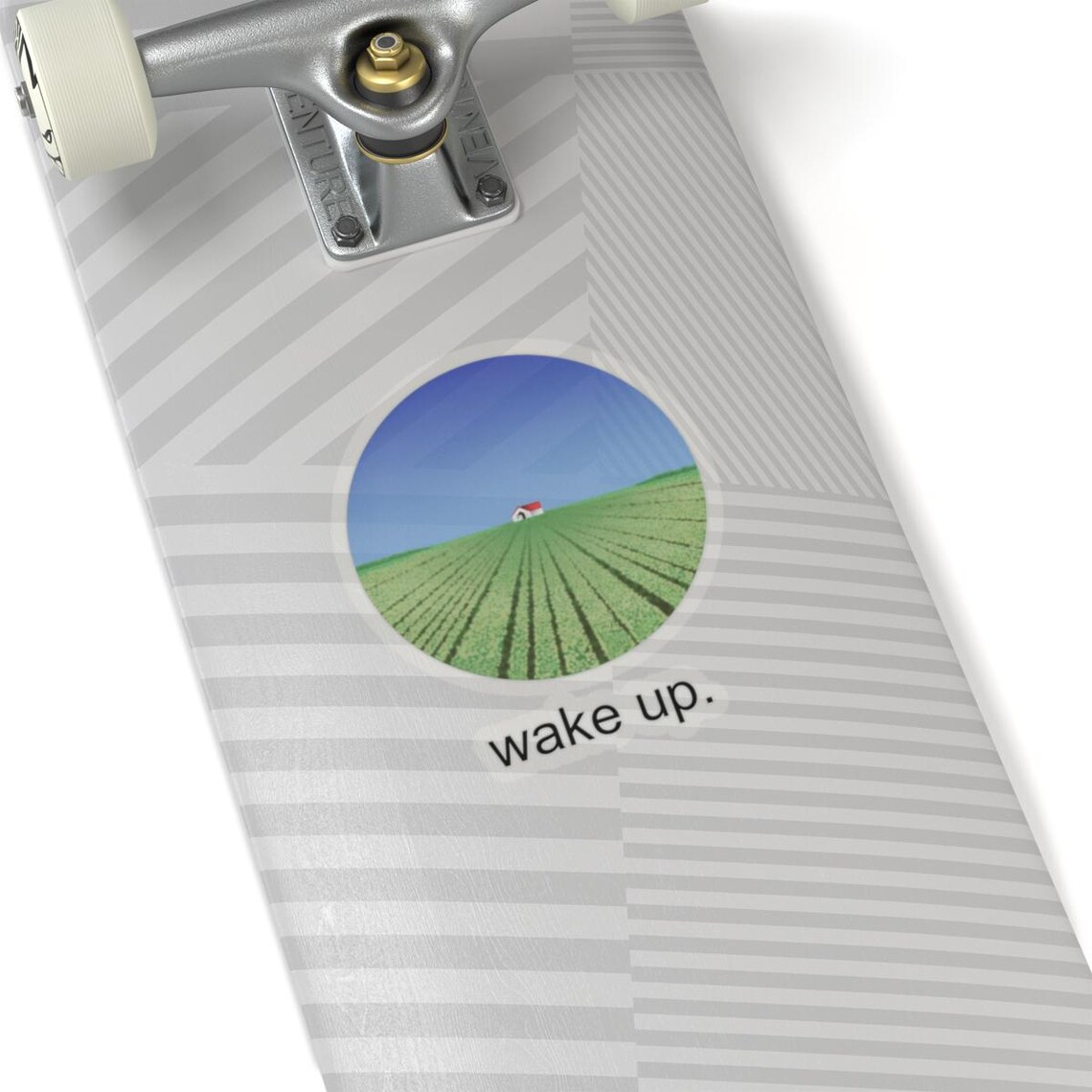 Wake up Dreamcore Sticker, Weirdcore Laptop Decals, Dreamcore Vinyl ...