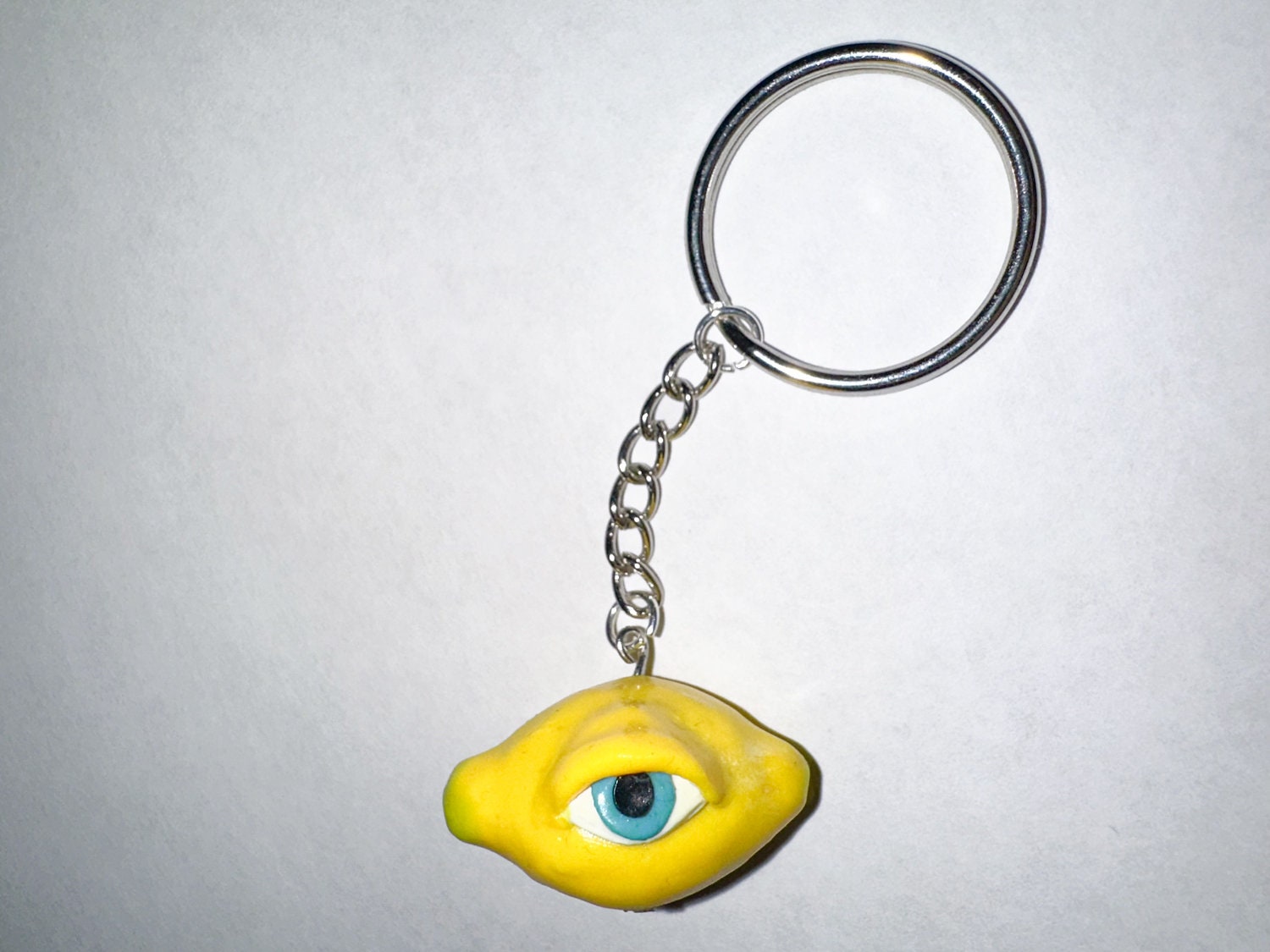 Lemon With Eye Keychain, the All Seeing Lemon Keychain, Omega Mart ...