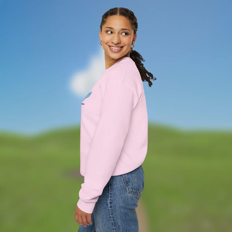 Biblically Accurate Angel Embroidered Sweatshirt, Be Not Afraid ...