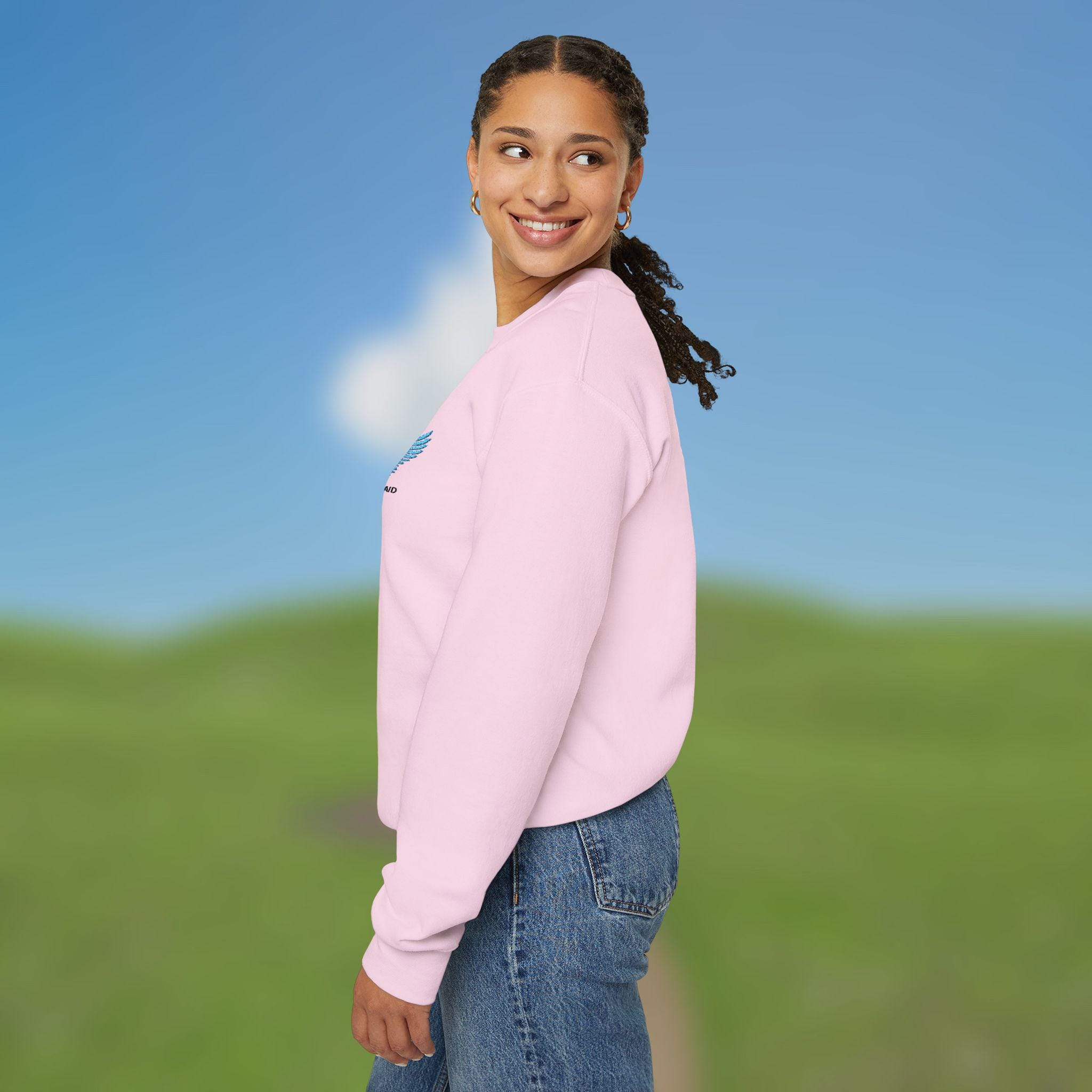 Biblically Accurate Angel Embroidered Sweatshirt, Be Not Afraid ...