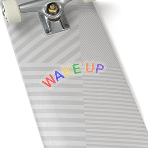 Wake up Stickers, Dreamcore/weirdcore Kiss-cut Stickers, Unique Laptop ...