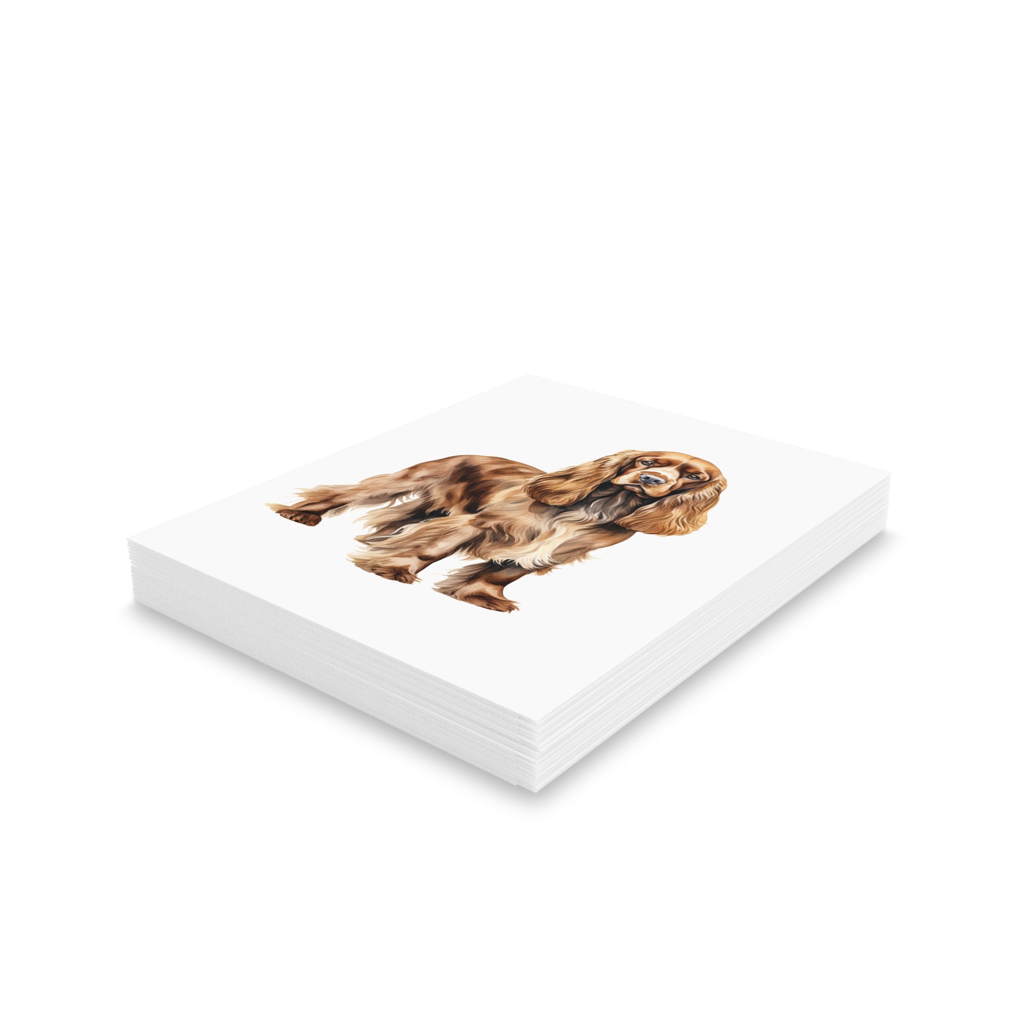 Cocker Spaniel Watercolor Clipart Cocker Spaniel Dog Watercolor ...