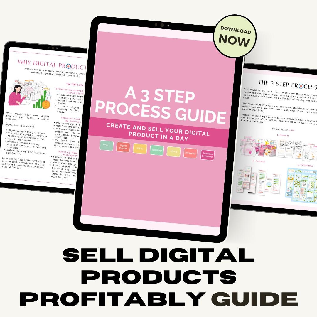 Digital Product Success Guide: 52 Ideas & Proven Steps for Selling ...