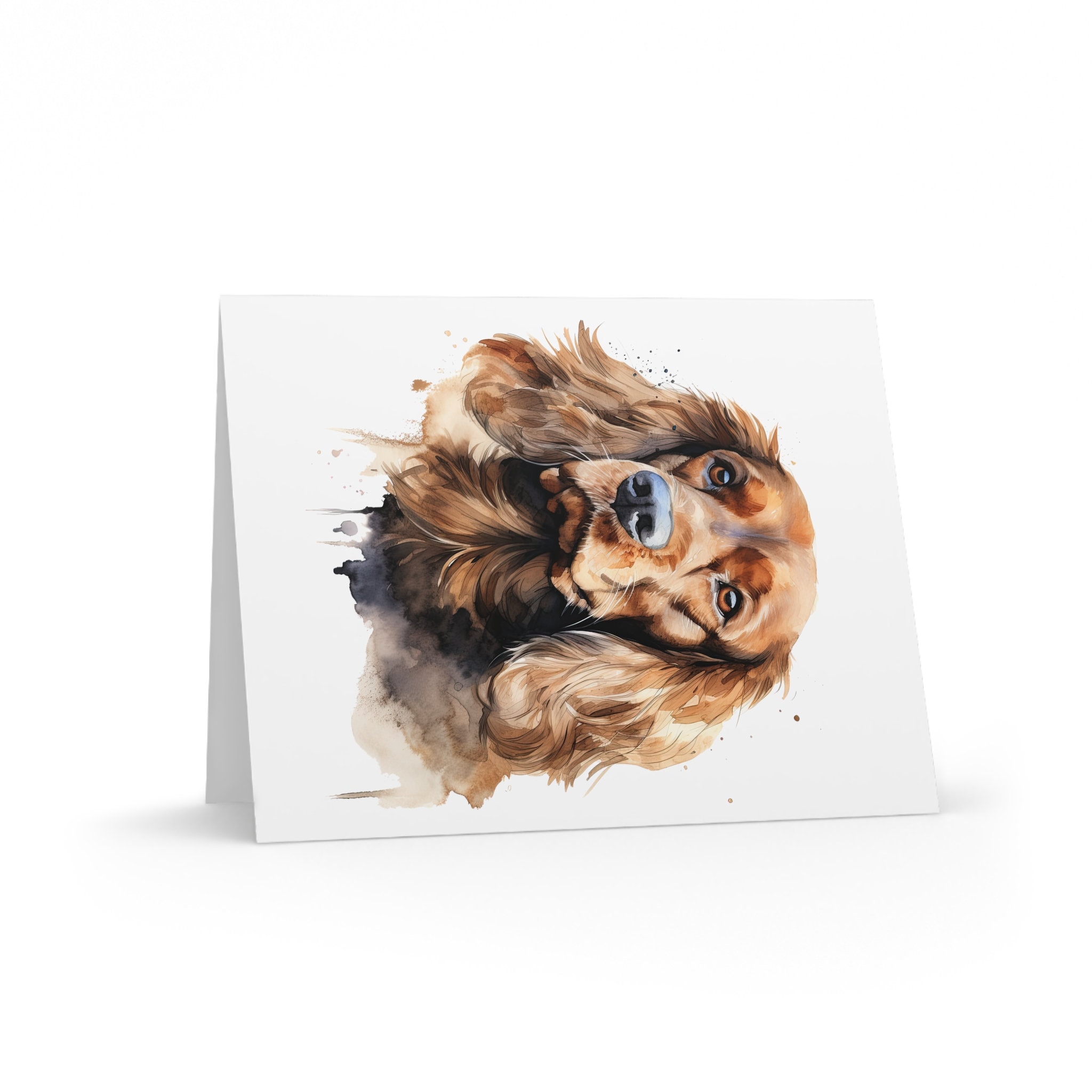 Cocker Spaniel Watercolor Clipart Cocker Spaniel Dog Watercolor Illustration Dog Painting Cocker ...
