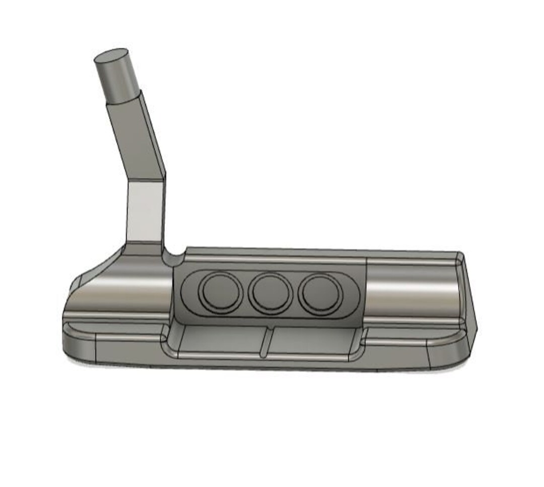 Putter Head STL File - Etsy
