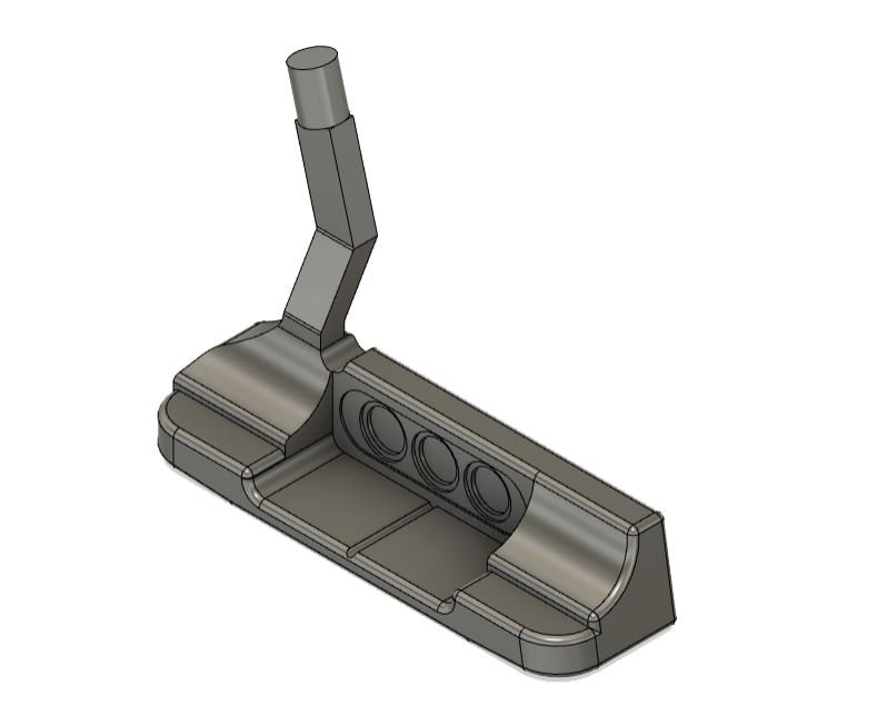 Putter Head STL File - Etsy