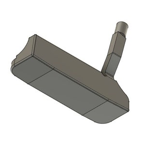 Putter Head STL File - Etsy