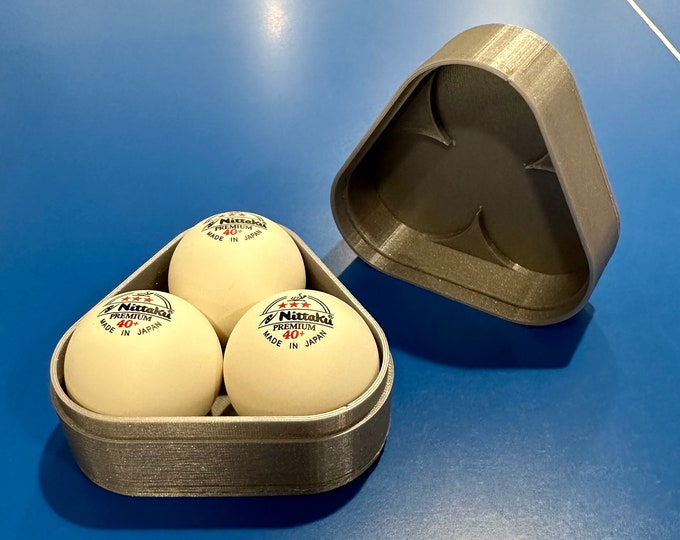 Ping Pong Ball Case (3 Balls) - Etsy