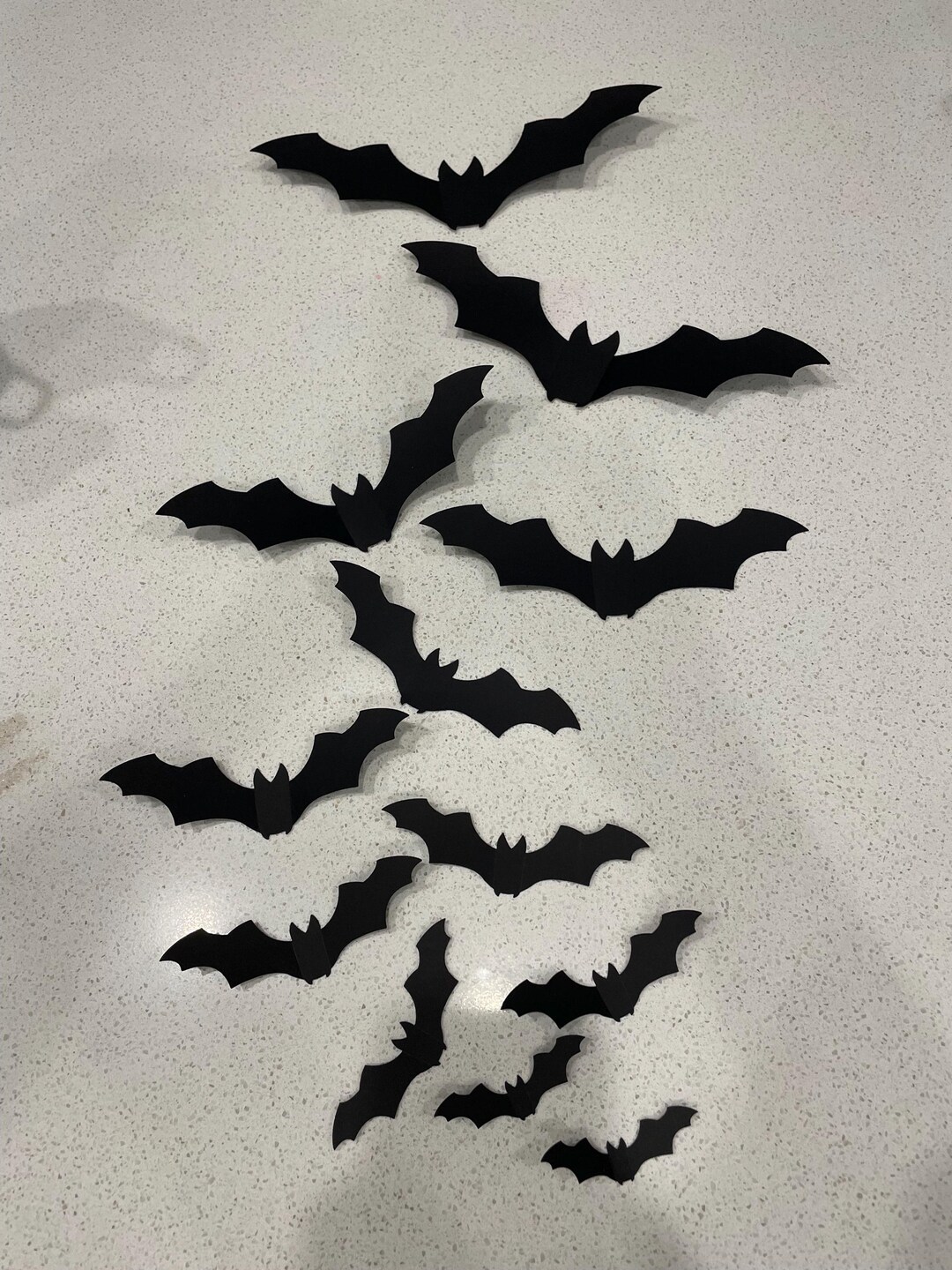 Spooky Bats Wall Décor (set of 14) - Etsy