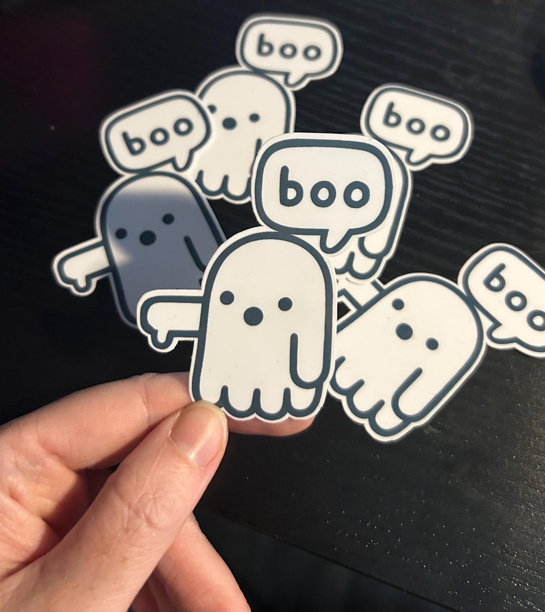 Ghost of Disapproval Sticker - Etsy