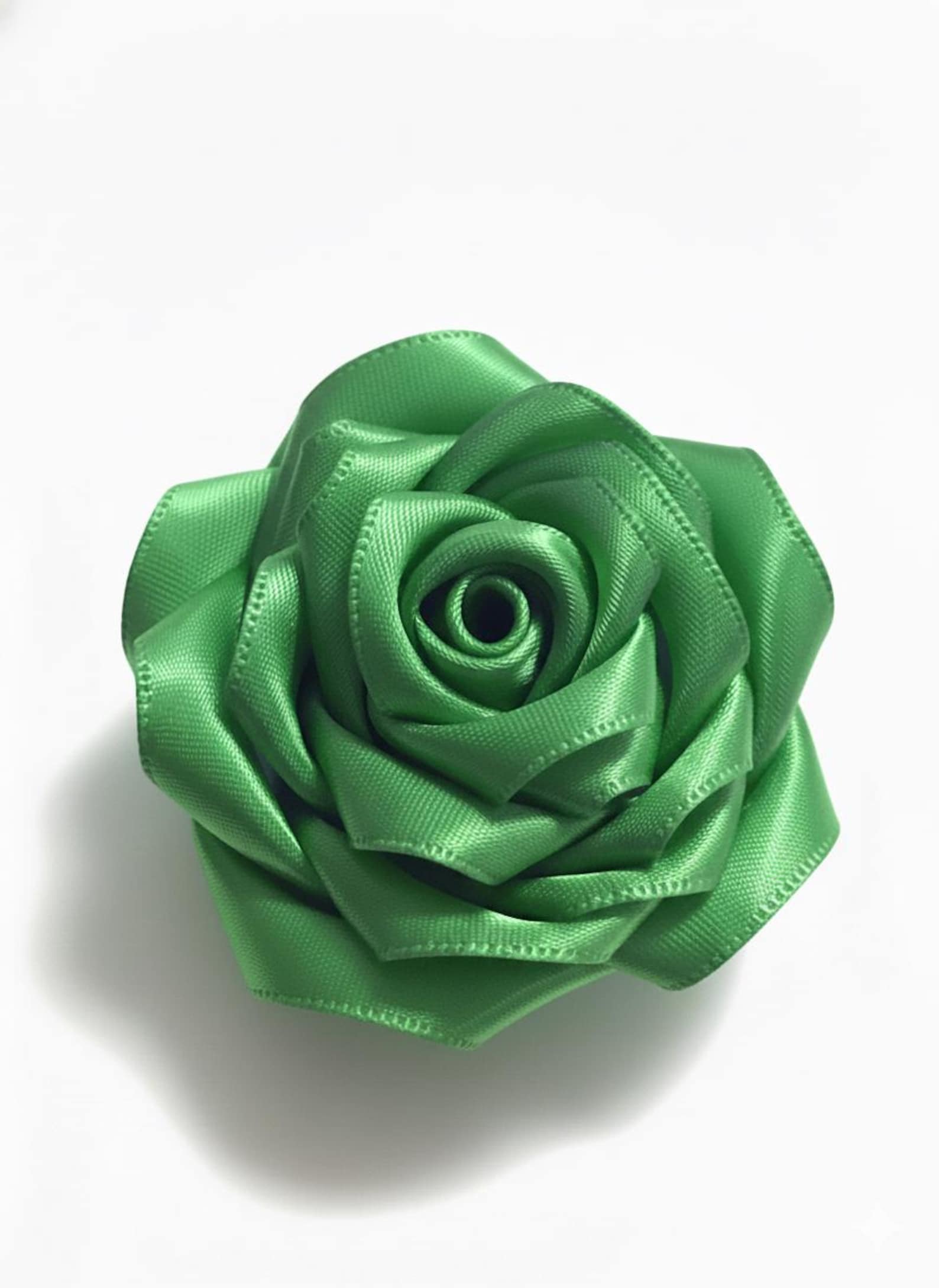 Handmade Satin Ribbon Rose - Elegant Everlasting Bloom - Etsy