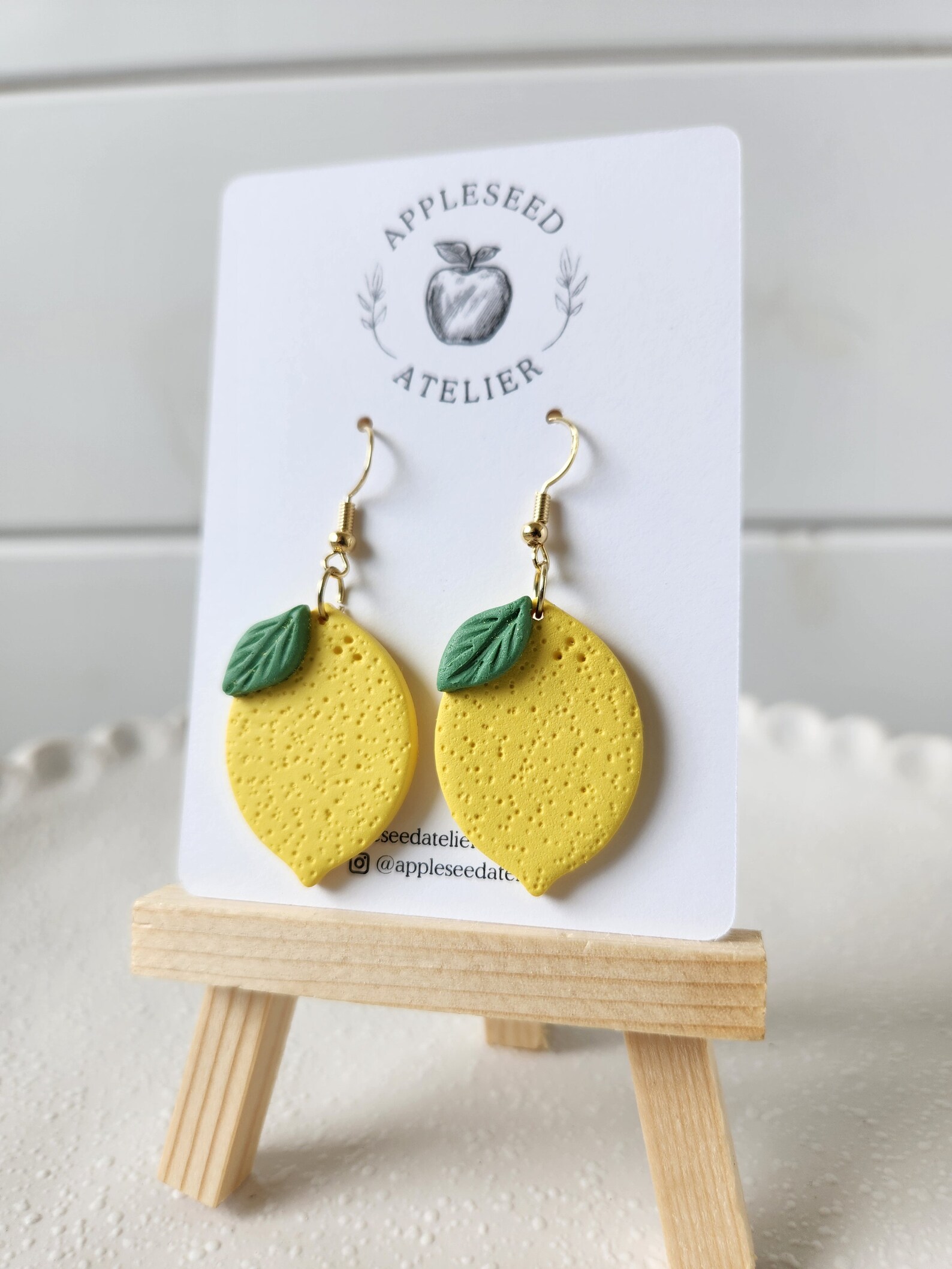 Lemon Drop and Dangle Earrings, Fruit Jewelry, Gifts for Her - Etsy