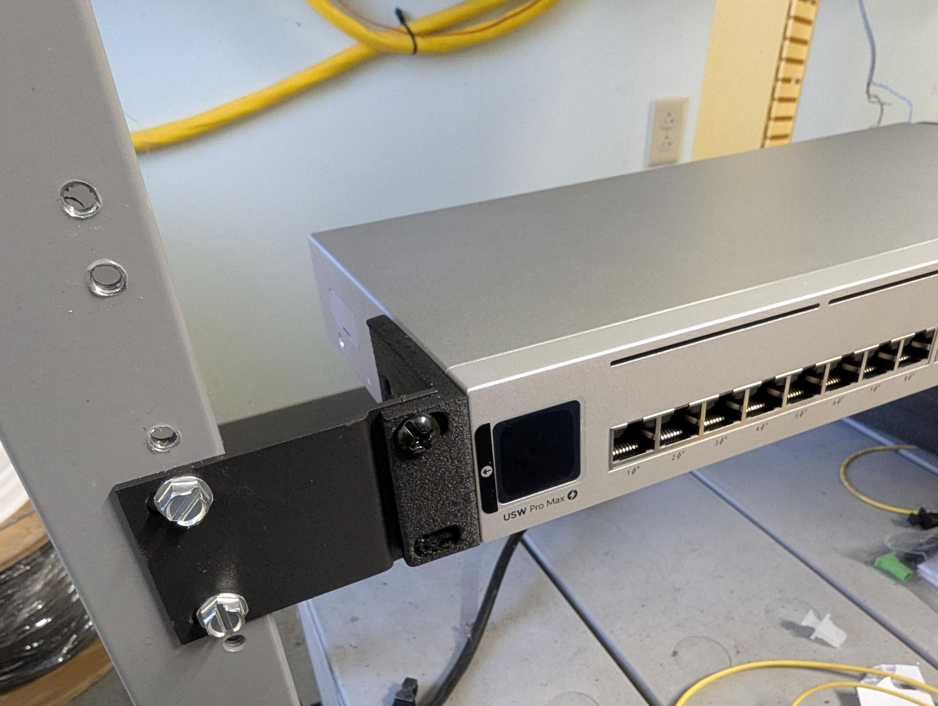 Unifi Usw-pro-max-16 Rack Ears 19" Rack - Etsy