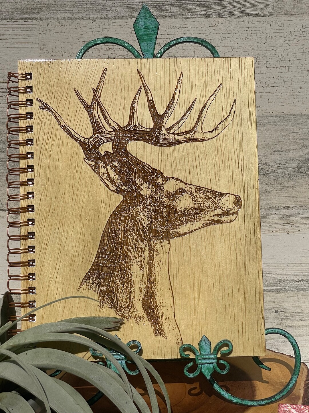 Deer Head Notebook/hunting/bow Hunting/deer - Etsy