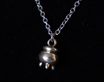 Mini Cauldron Pendant, Cauldron Necklace, Choice of Mini Cauldron ...