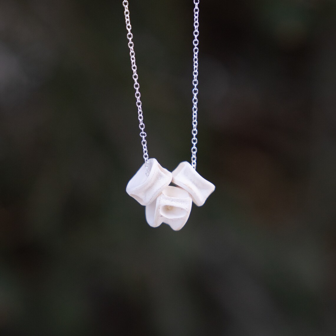 Fish Vertebrae Bone Stainless Steel Necklace - Etsy
