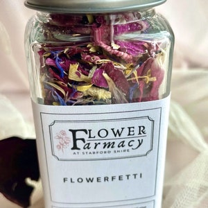 Flowerfetti Edible Flower Sprinkles - Etsy