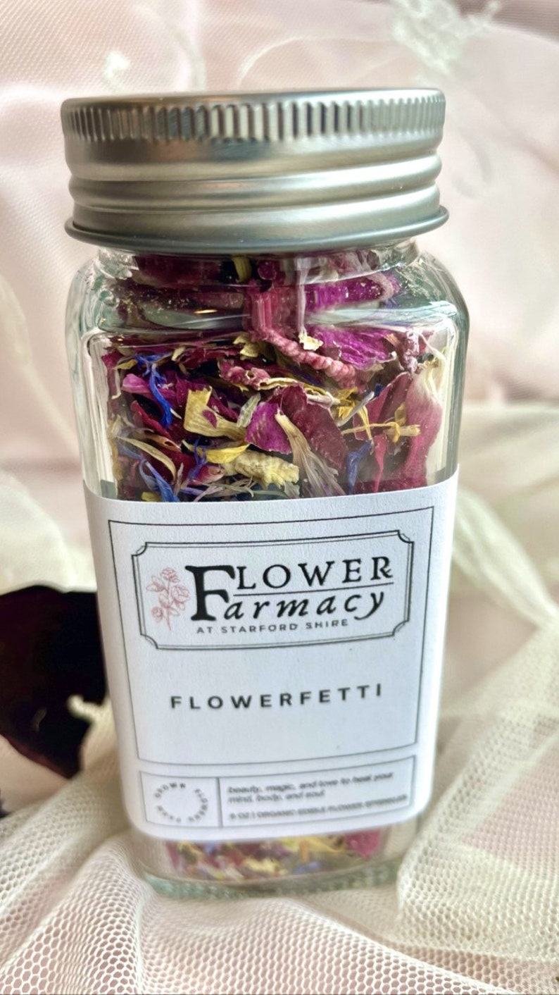 Flowerfetti Edible Flower Sprinkles - Etsy