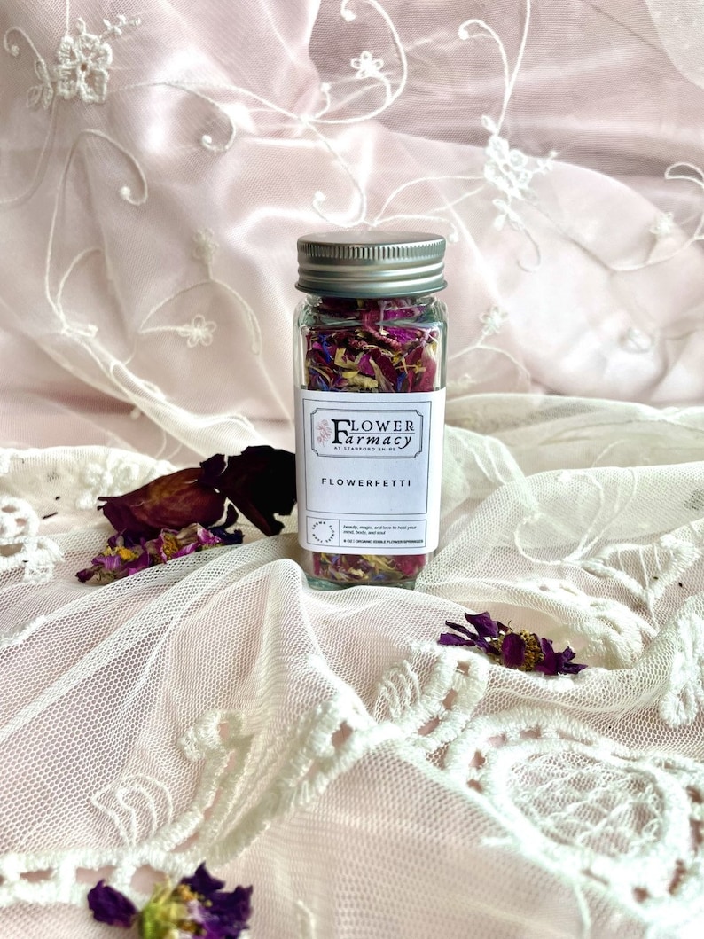 Flowerfetti Edible Flower Sprinkles - Etsy